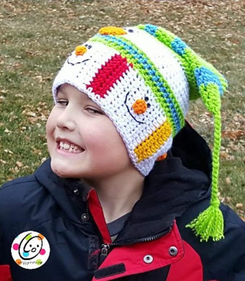 Sampler Stocking Cap Crochet Pattern | Etsy