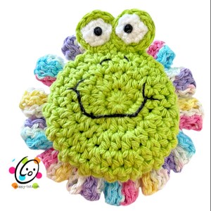 Froggy Flower Set Crochet Pattern - Etsy