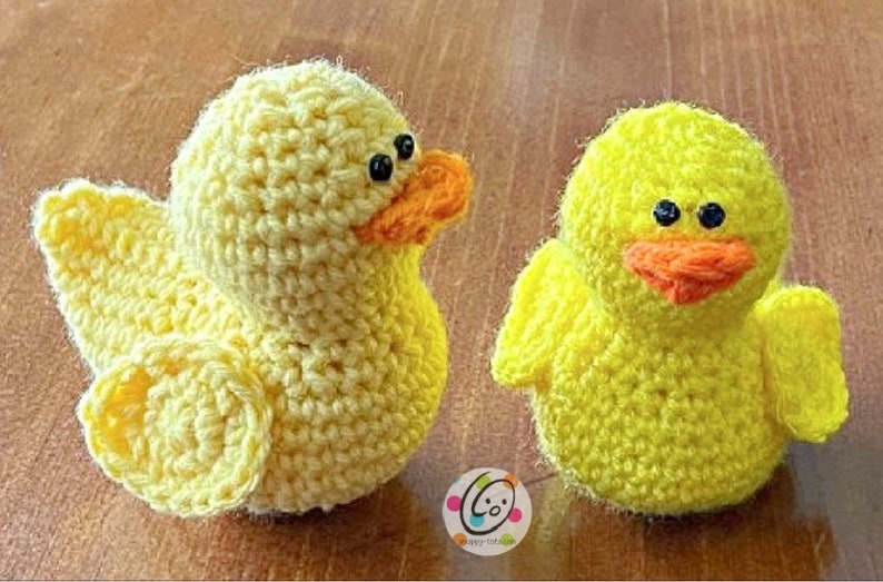Rubber Duck Crochet Pattern - Etsy