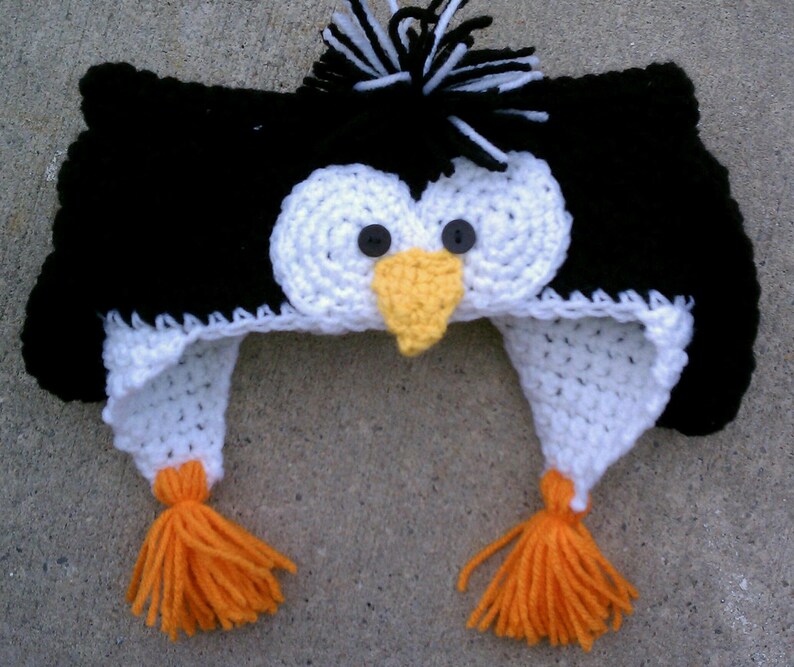 Earflap Feathered Fowl Crochet Pattern - Etsy