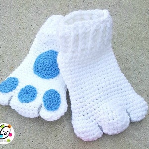 Bunny Feet Slippers Crochet Pattern - Etsy