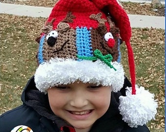 Sampler Stocking Cap Crochet Pattern - Etsy