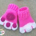 Bunny Feet Slippers Crochet Pattern - Etsy