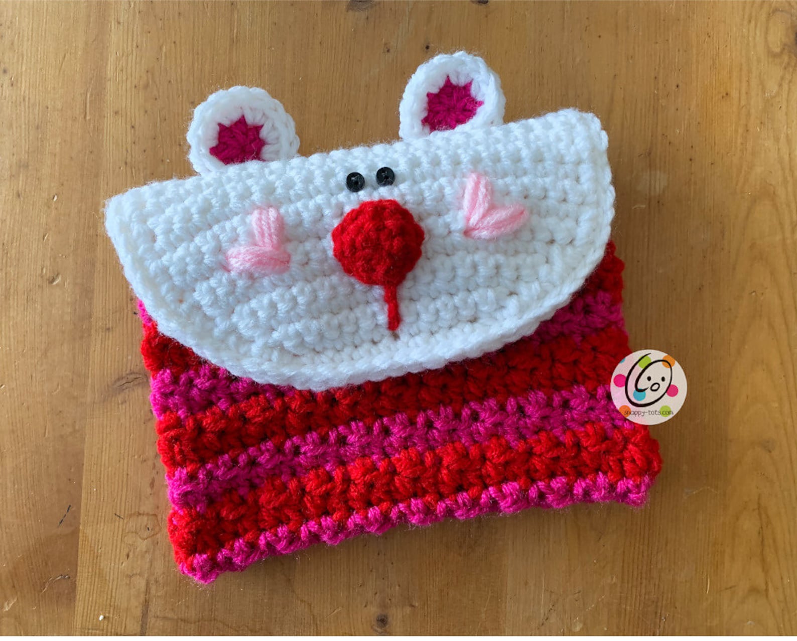 Beary Sweet Pouch Crochet Pattern - Etsy