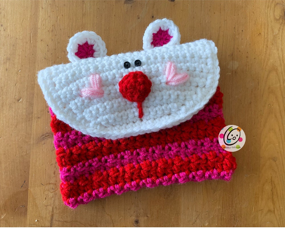 Beary Sweet Pouch Crochet Pattern - Etsy