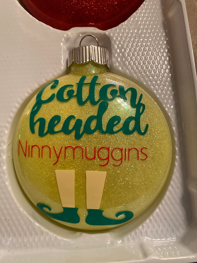 Elf Movie Christmas Ornament Free Personalization - Etsy