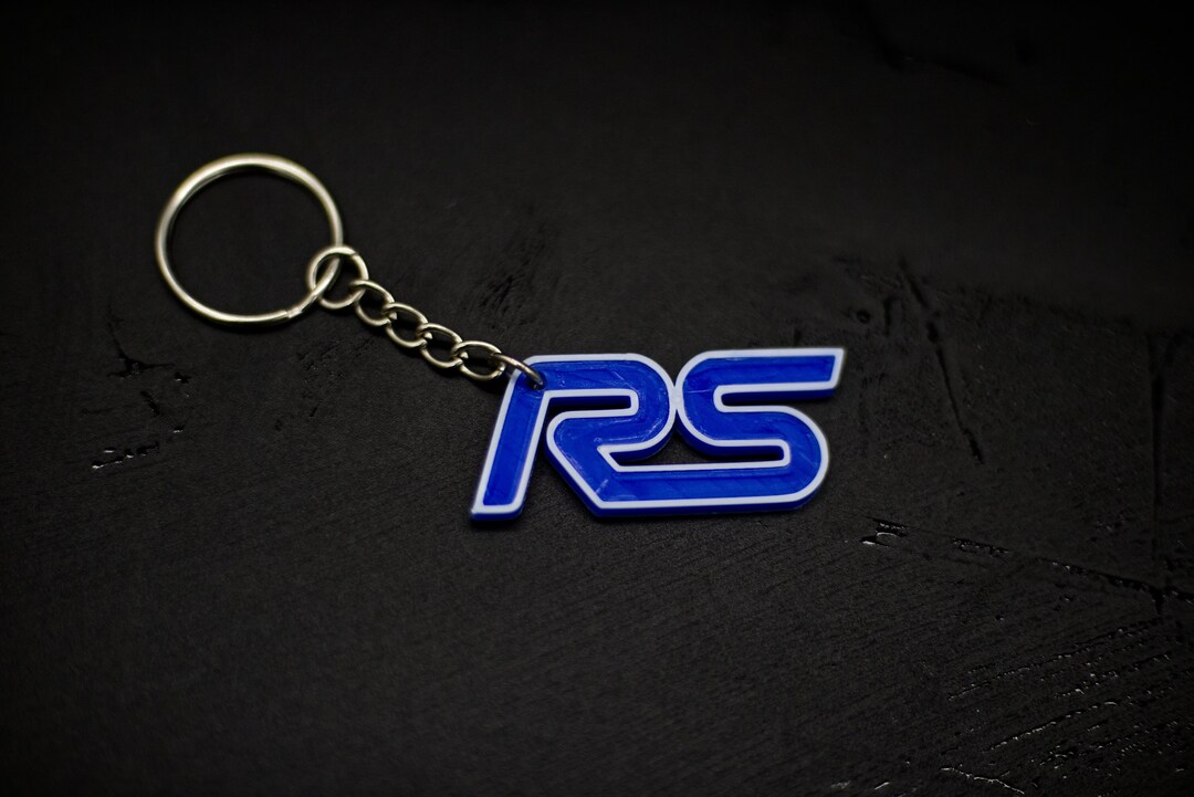 Ford RS Logo Keychain Gift - Etsy