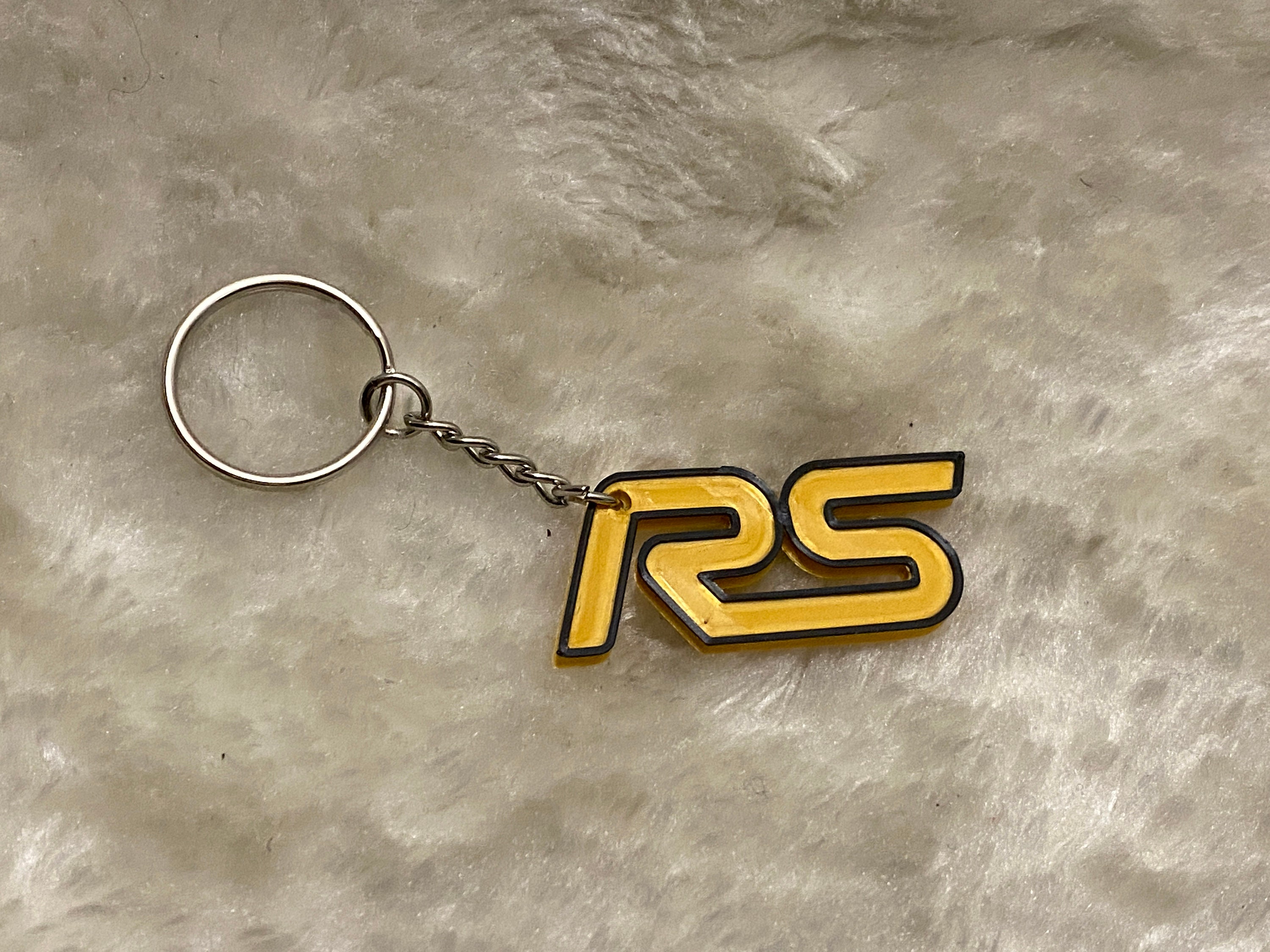 Ford RS Logo Keychain Gift - Etsy