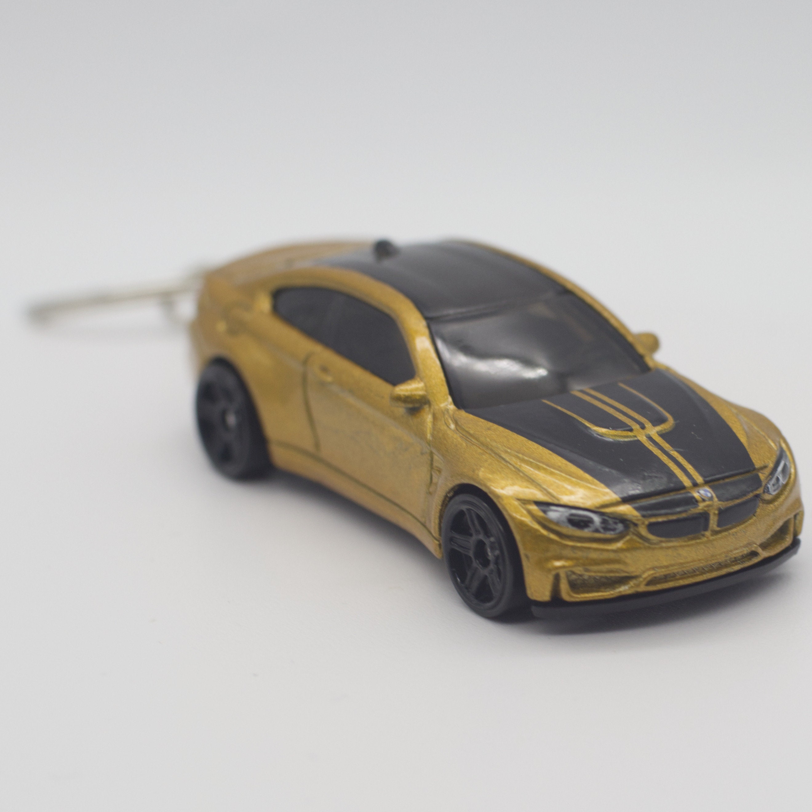 Gift for Men Key Ring Personal BMW M4 Decoration Gold Car Key Chains ...