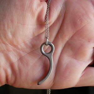 Skydiving Stainless Steel Closing Pin Pendant With Stainless Steel ...