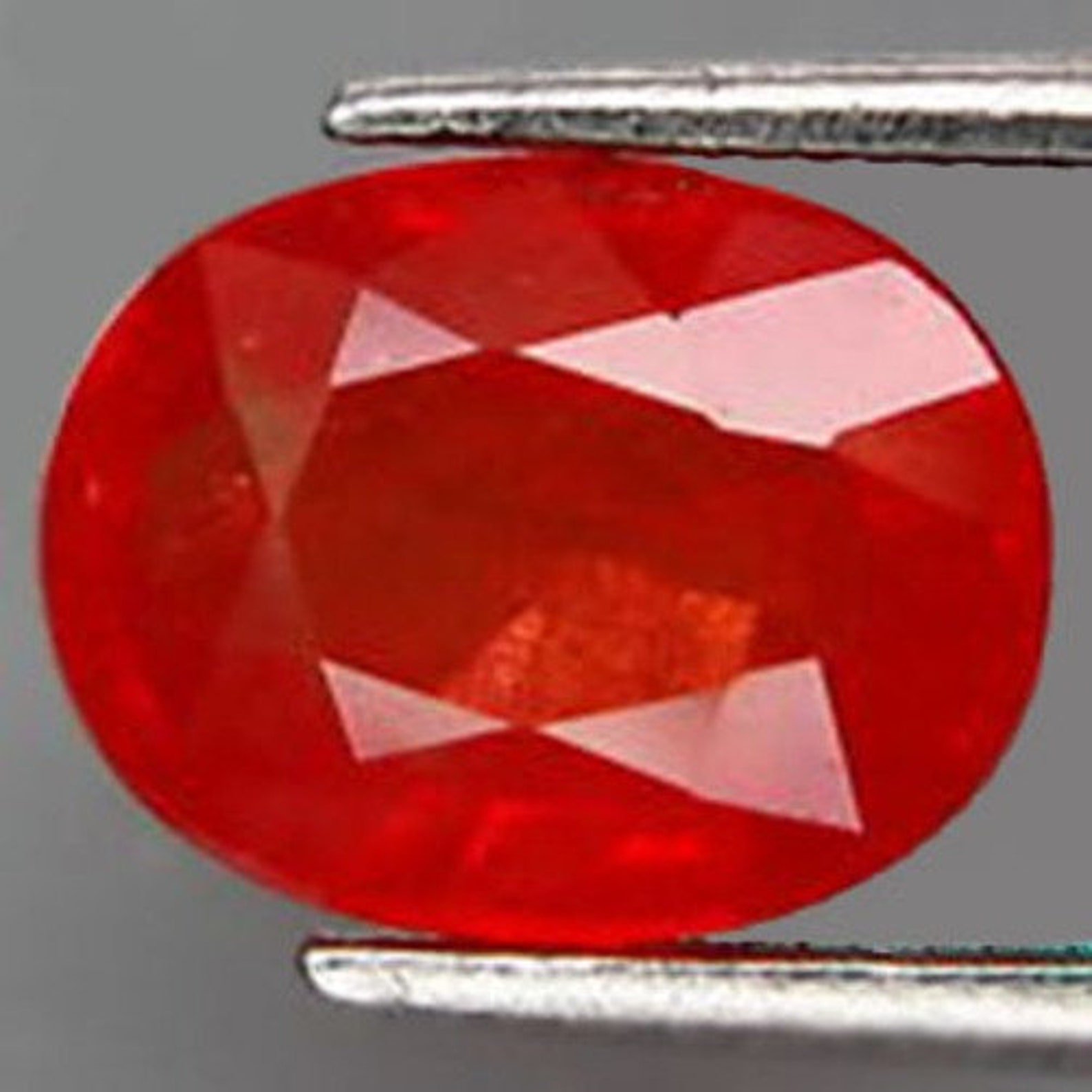 2.27Cts Natural Red Sapphire Imperial Orange 100%Genuine | Etsy