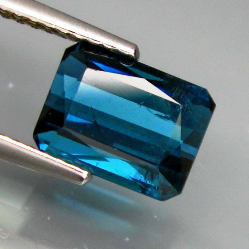 1.92cts Natural Tourmaline indigolite Neon Blue Exclusive - Etsy UK