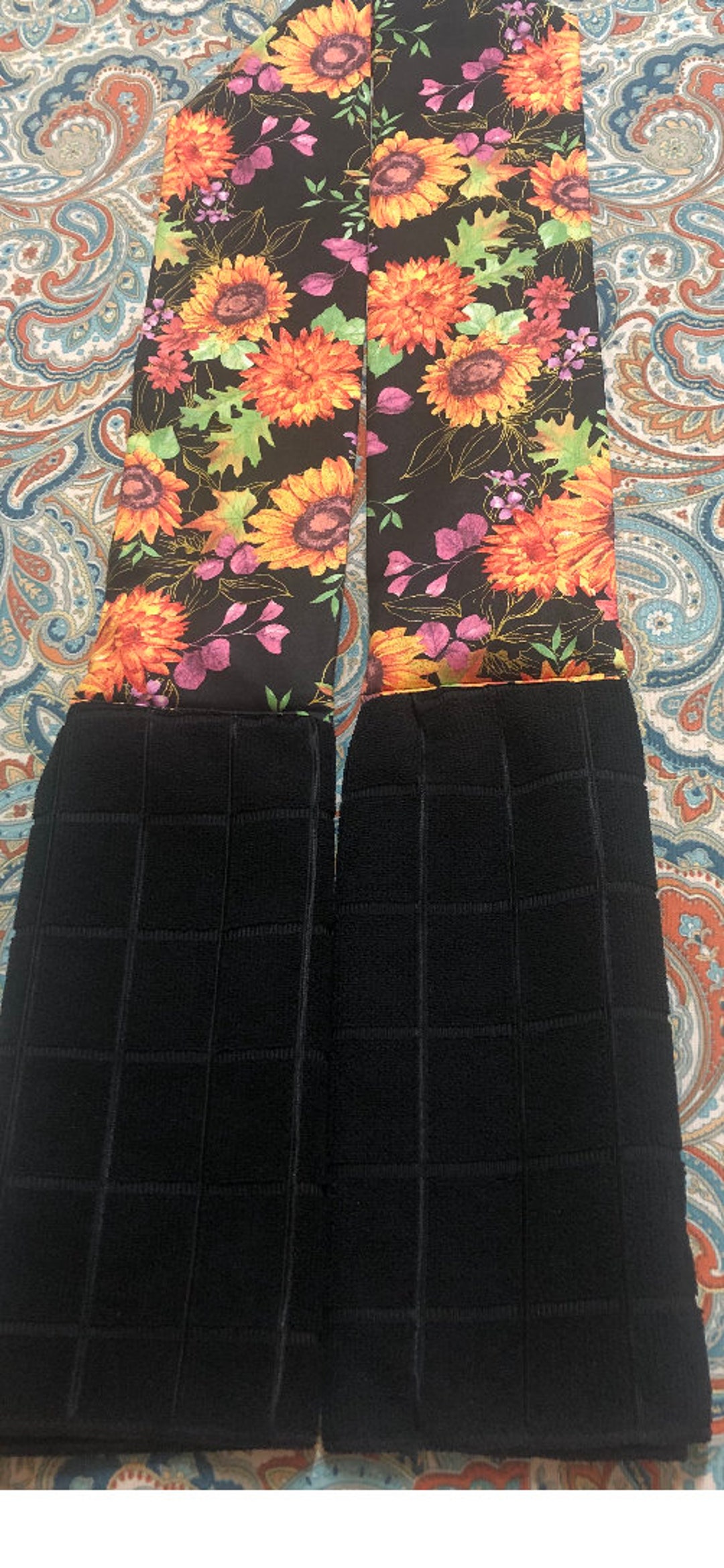 Kitchen Boa - Colorful Sunflowers - Etsy