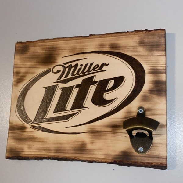 Miller Lite Lighted Beer Signs - Etsy