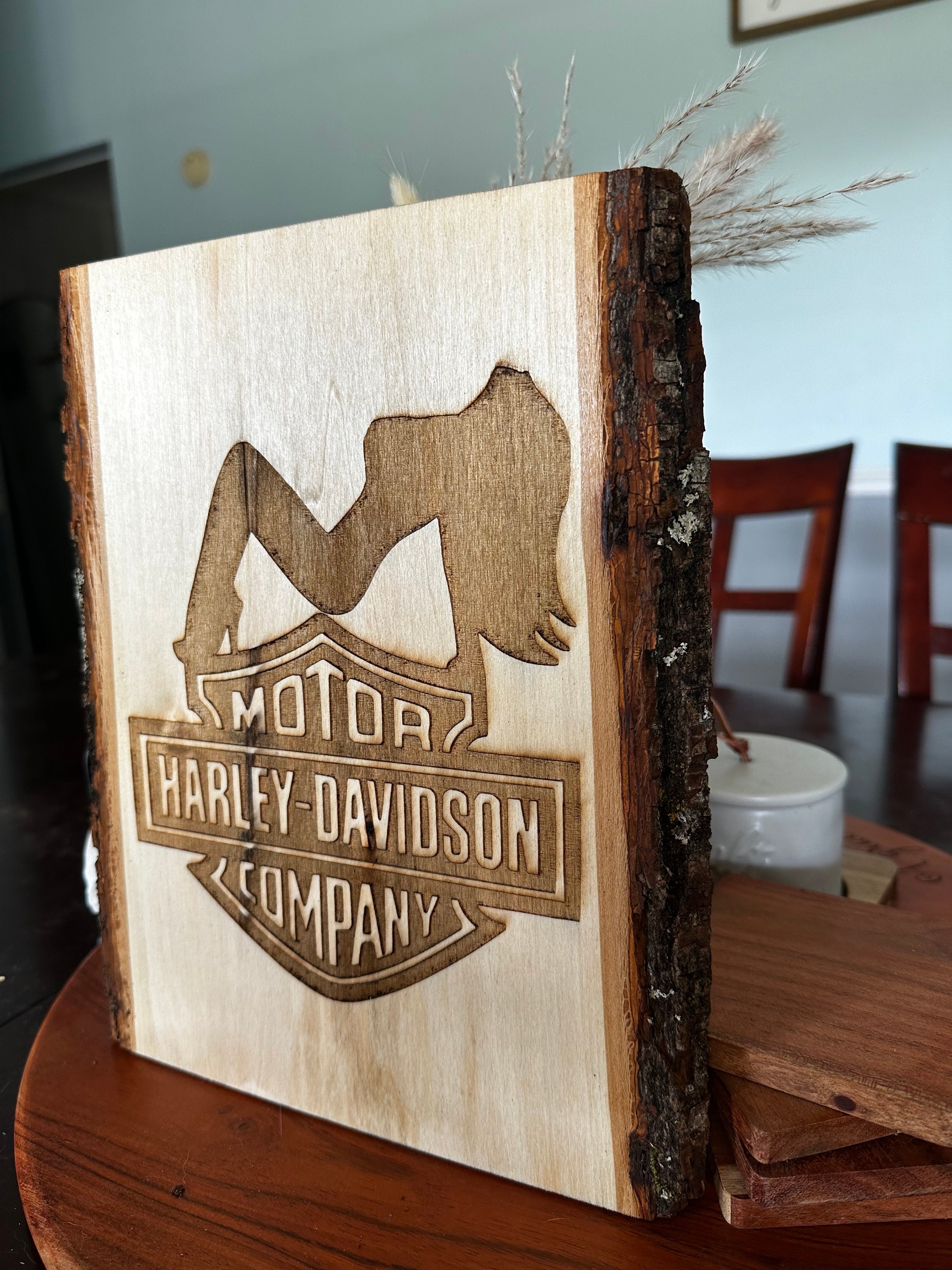 Harley Davidson Logo Sign - Etsy