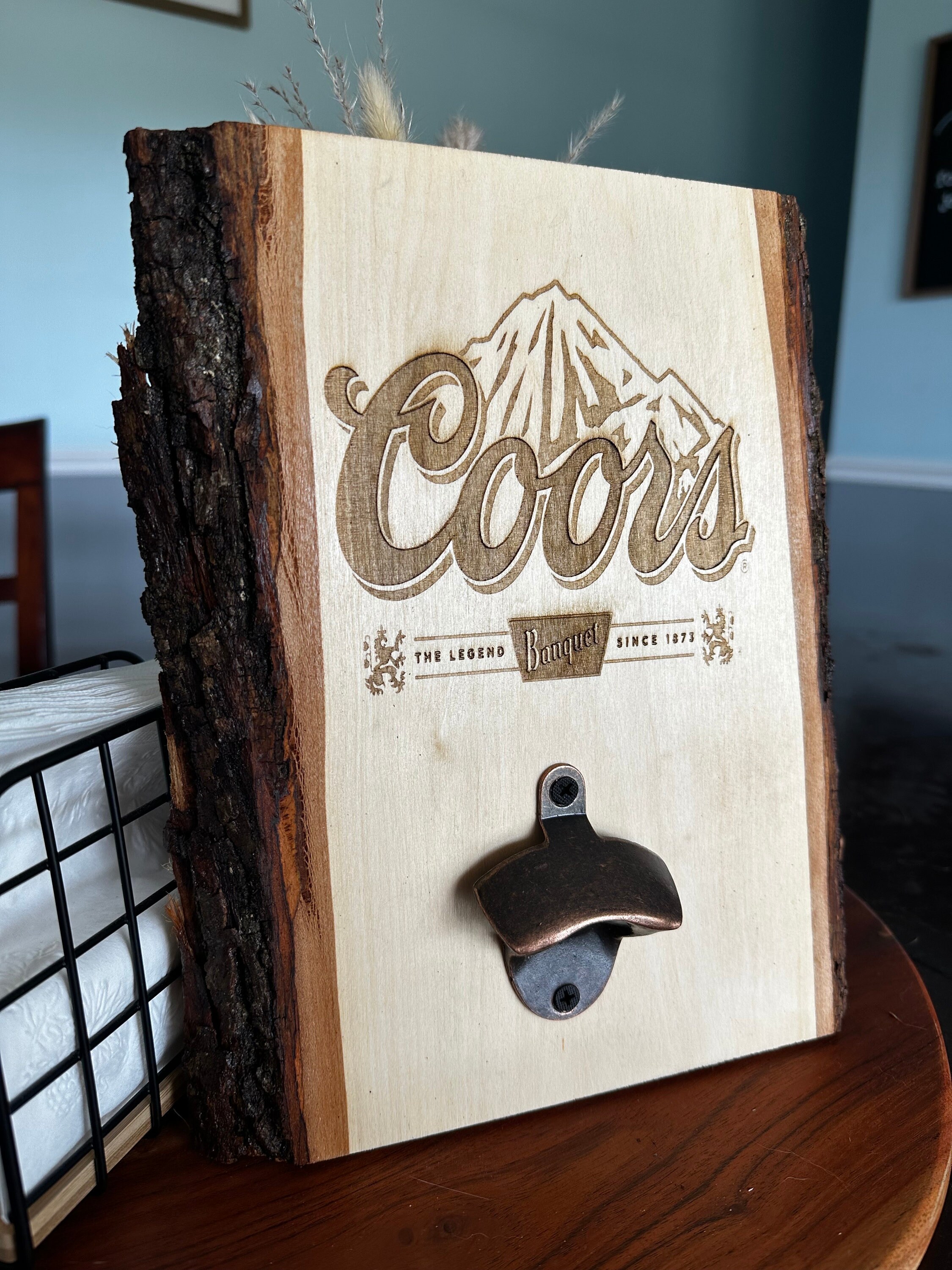Coors Banquet Bottle Opener + Sign - Etsy