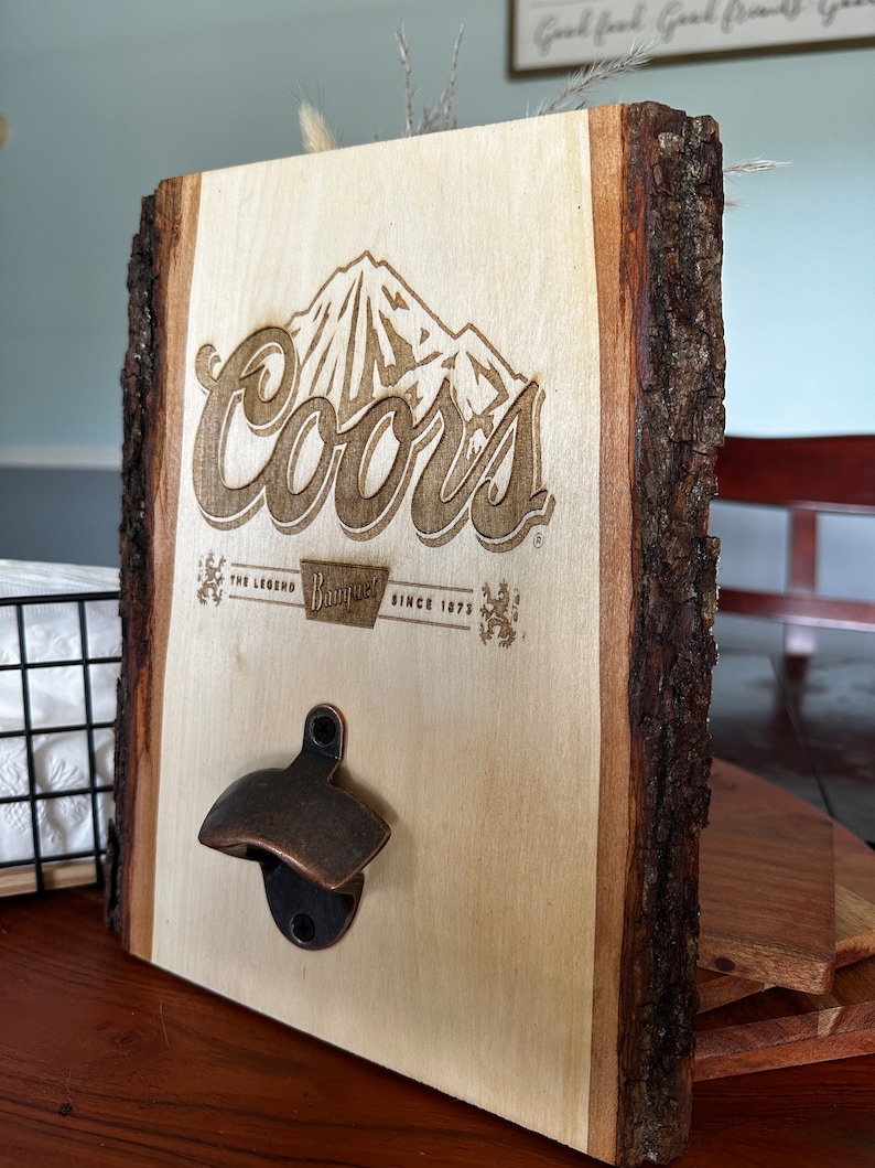 Coors Banquet Bottle Opener + Sign - Etsy