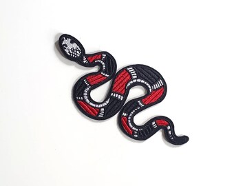 Snake Velcro Patch - Etsy