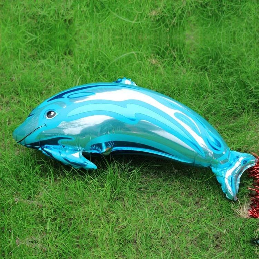Dolphin Mini Aluminum Party Balloon - Etsy