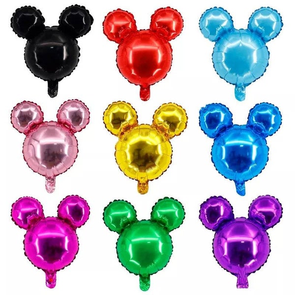 Mickey Mouse Birthday Balloons - Etsy