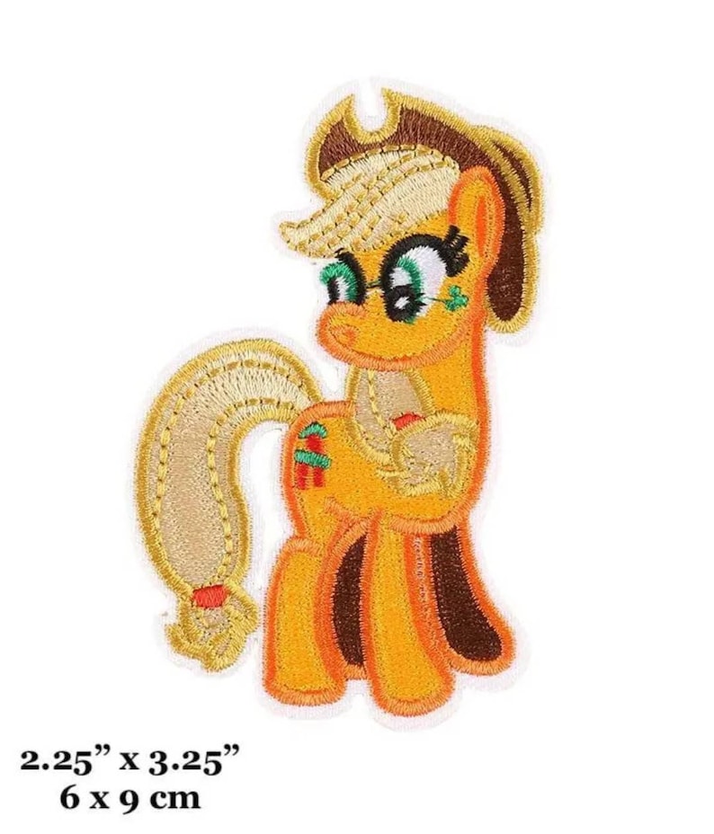 Little Pony Inspired Embroidered Iron on Patches - Etsy
