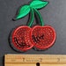 3pcs Red Cherries Sequin Embroidered Iron on Patches - Etsy