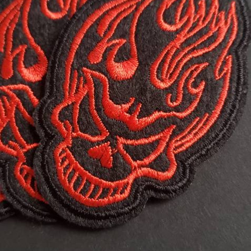 Red Devil Patch - Etsy