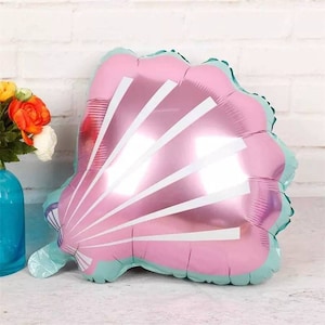 Giant Pink Seashell Aluminum Party Balloon 20" - Etsy