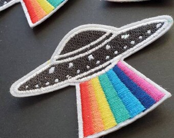 Spaceship Patch - Etsy