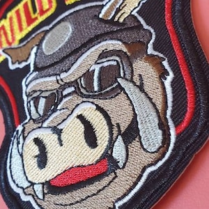 Wild Hogs Biker Embroidered Iron on Patch - Etsy