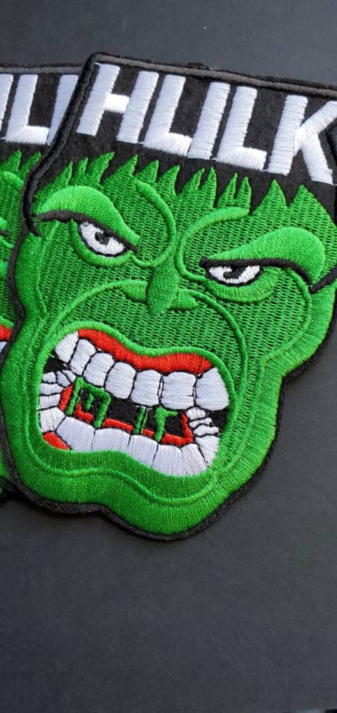 Hulk Embroidered Iron on Patch - Etsy