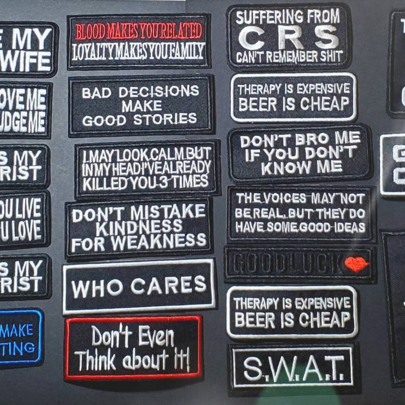 Humor Patch - Etsy UK