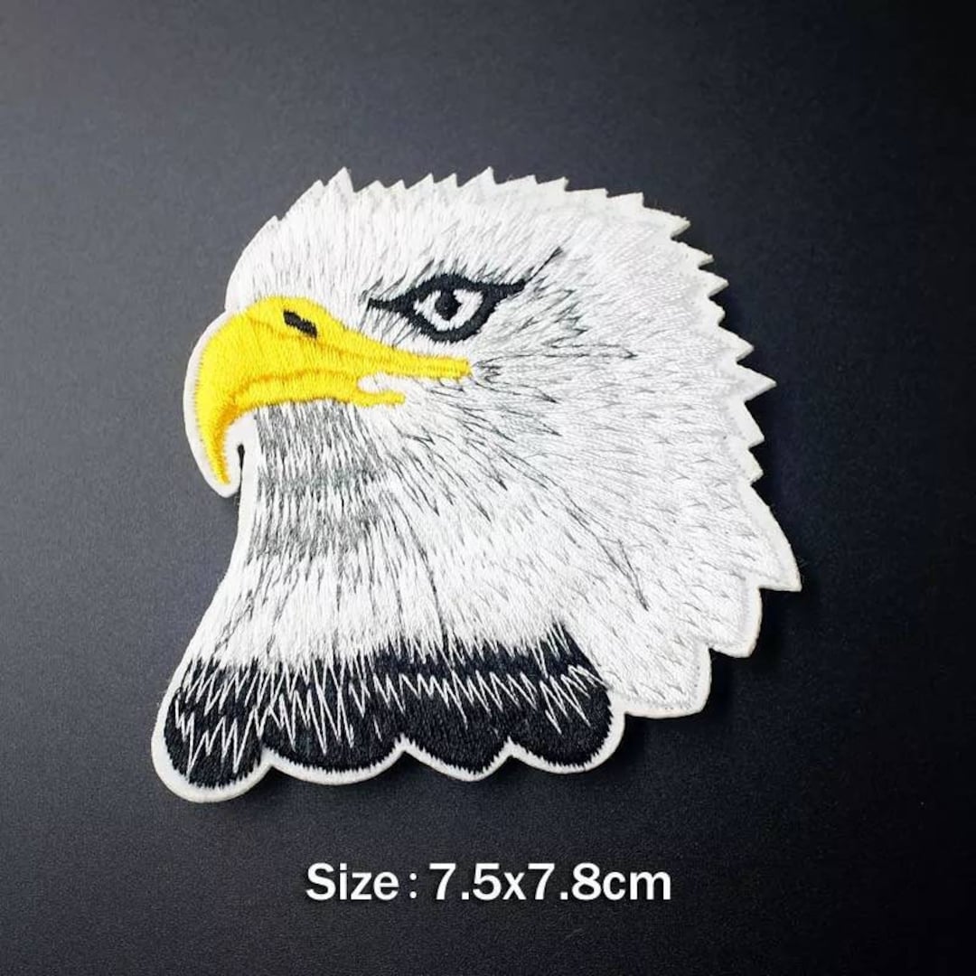 Bald Eagle Embroidered Iron on Patch - Etsy