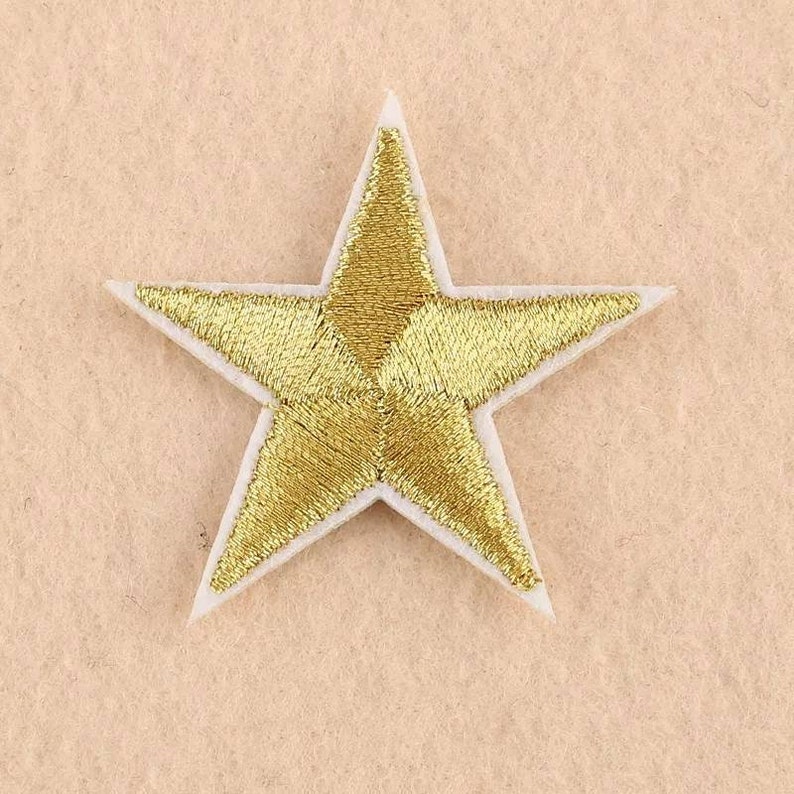 Stars Embroidered Iron on Patches Bundle - 20pcs - Etsy