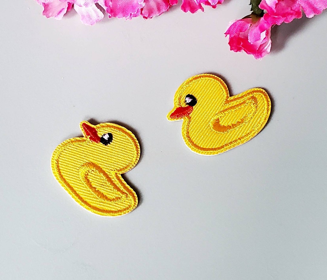 Set of 2 Cute Ducks Embroidered Iron on Patches - Etsy
