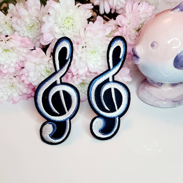 Music Notes Applique - Etsy