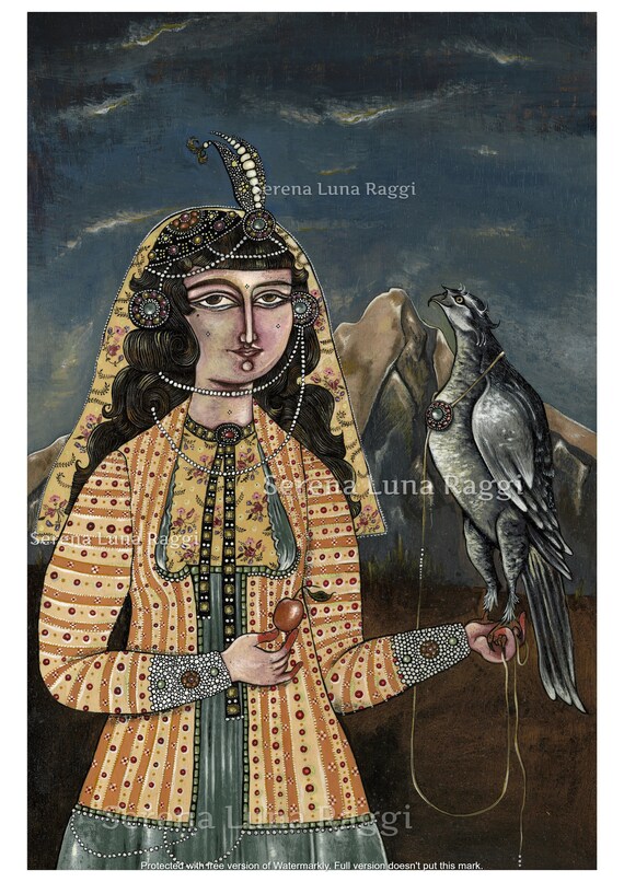 Ancient Persian Art Women