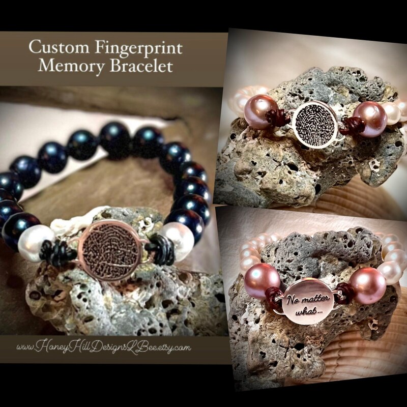 Fingerprint Keepsake - Etsy