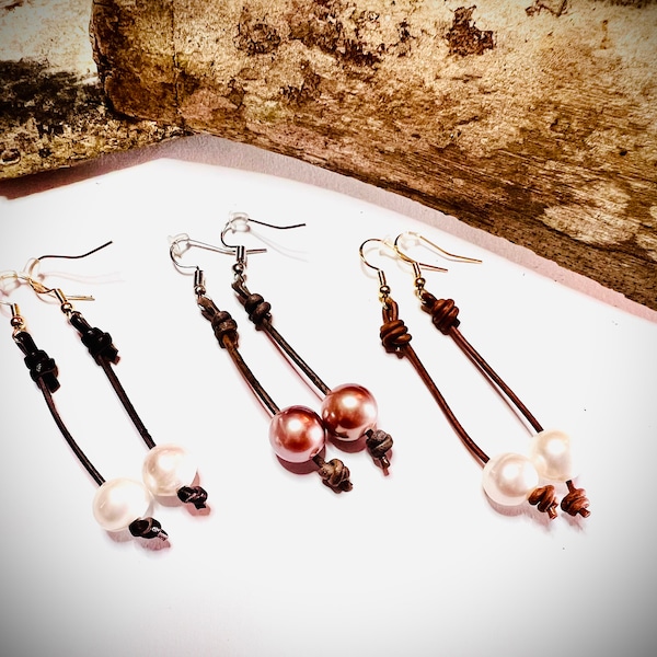 Handmade Leather Jewelry - Etsy