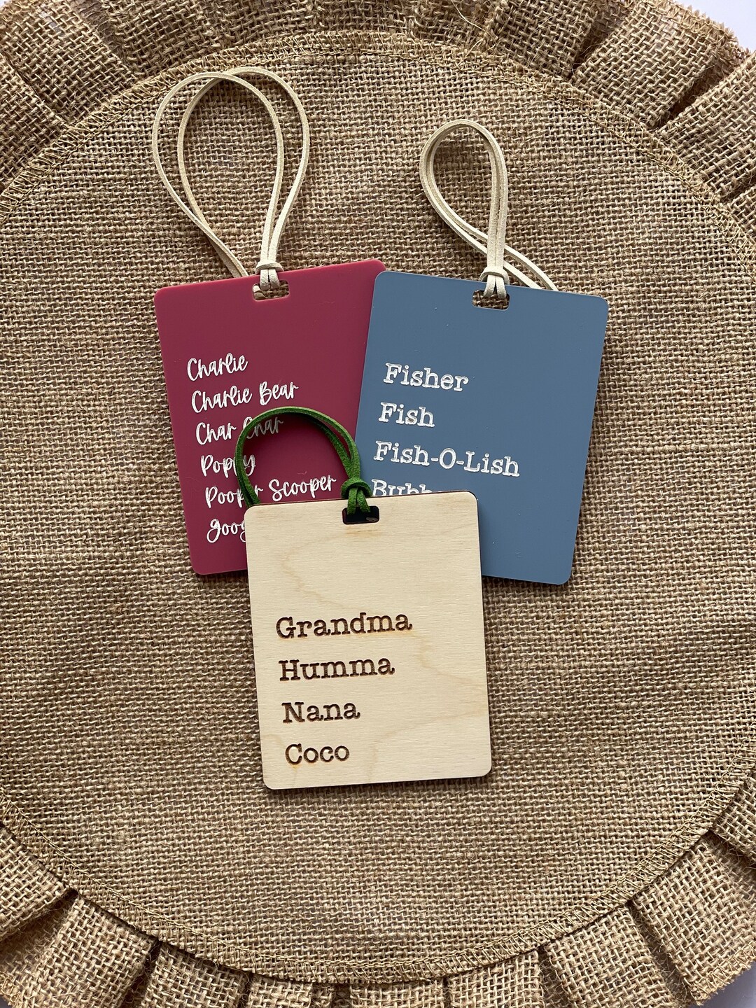 Personalized Nickname Christmas Ornament, Kids Gift, Grandparent ...