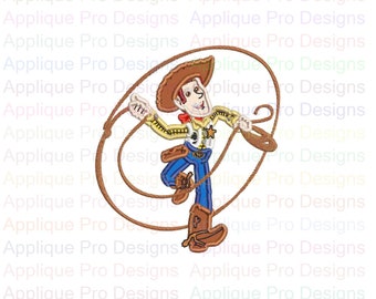 Woody Standing Toy Story Applique Design 3 Sizes 10 Formats | Etsy