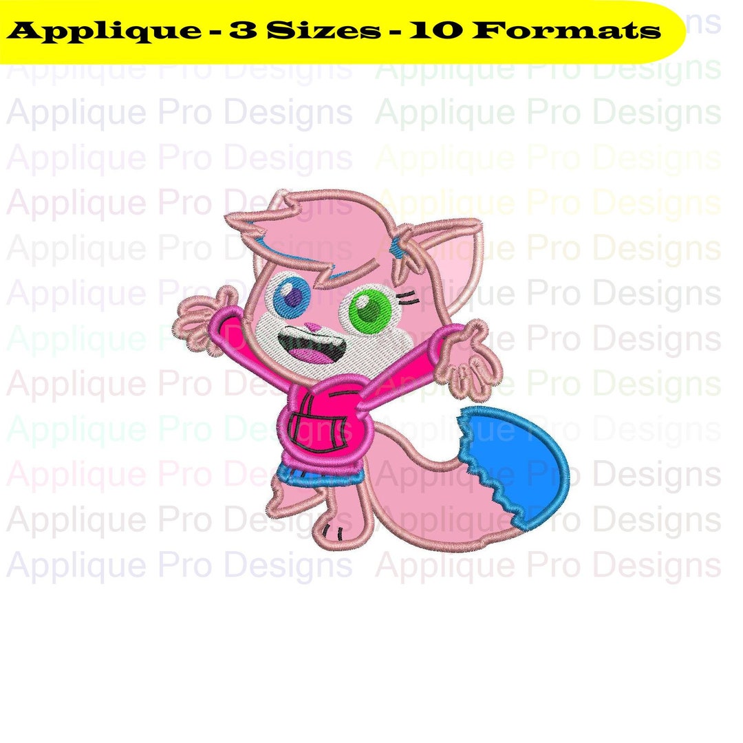 Alpha Lexa Ryans World Applique Design 3 Sizes 10 Formats Instant ...