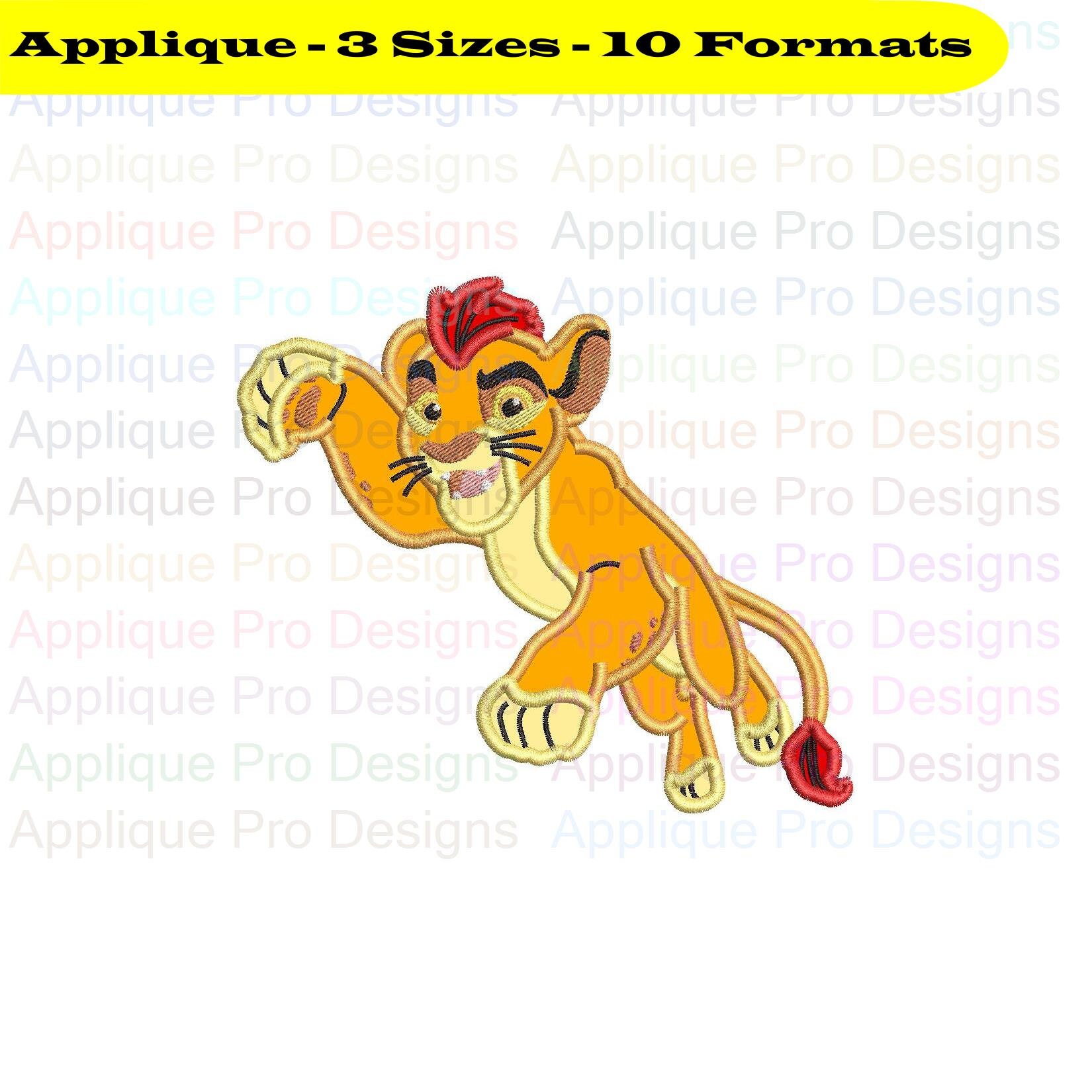 Kion 3 The Lion Guard Applique Design 3 Sizes 10 Formats | Etsy