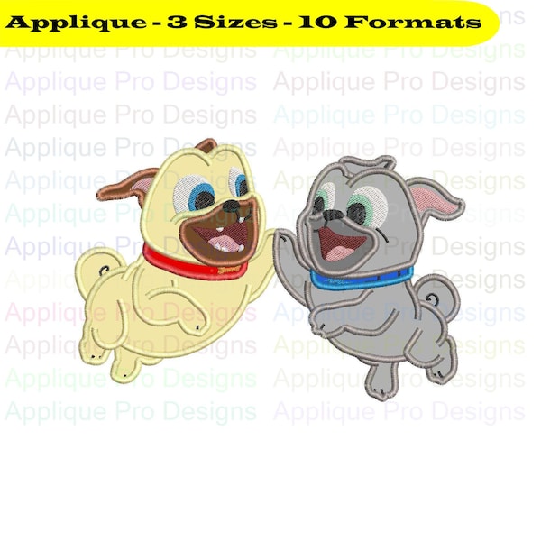 Puppy Applique - Etsy