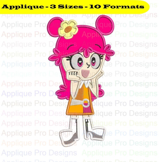 Ami Onuki 8 Hi Hi Puffy Amiyumi Applique Design 3 Sizes 10 | Etsy