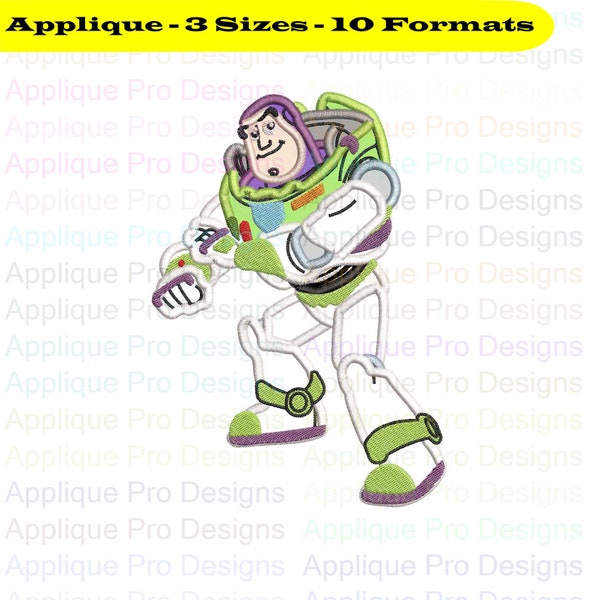 Buzz Lightyear Applique Design - Etsy
