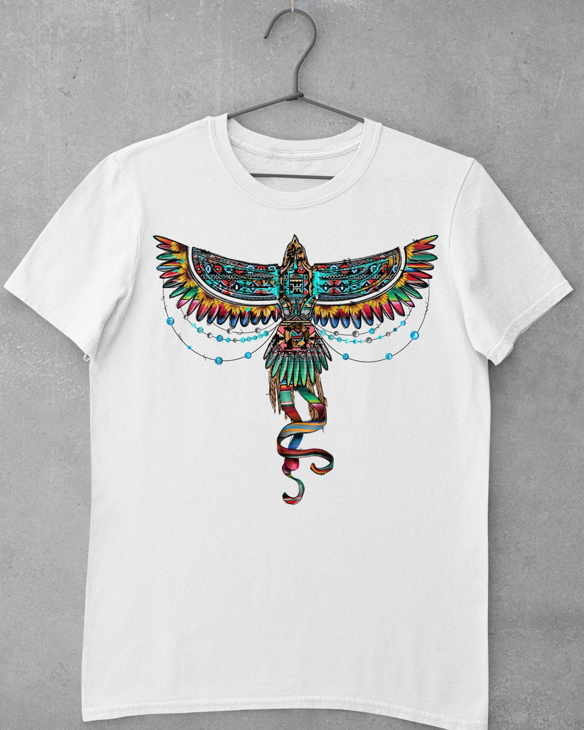 Aztec Serape Thunderbird Png Sublimation Design, Aztec Thunderbird Png ...