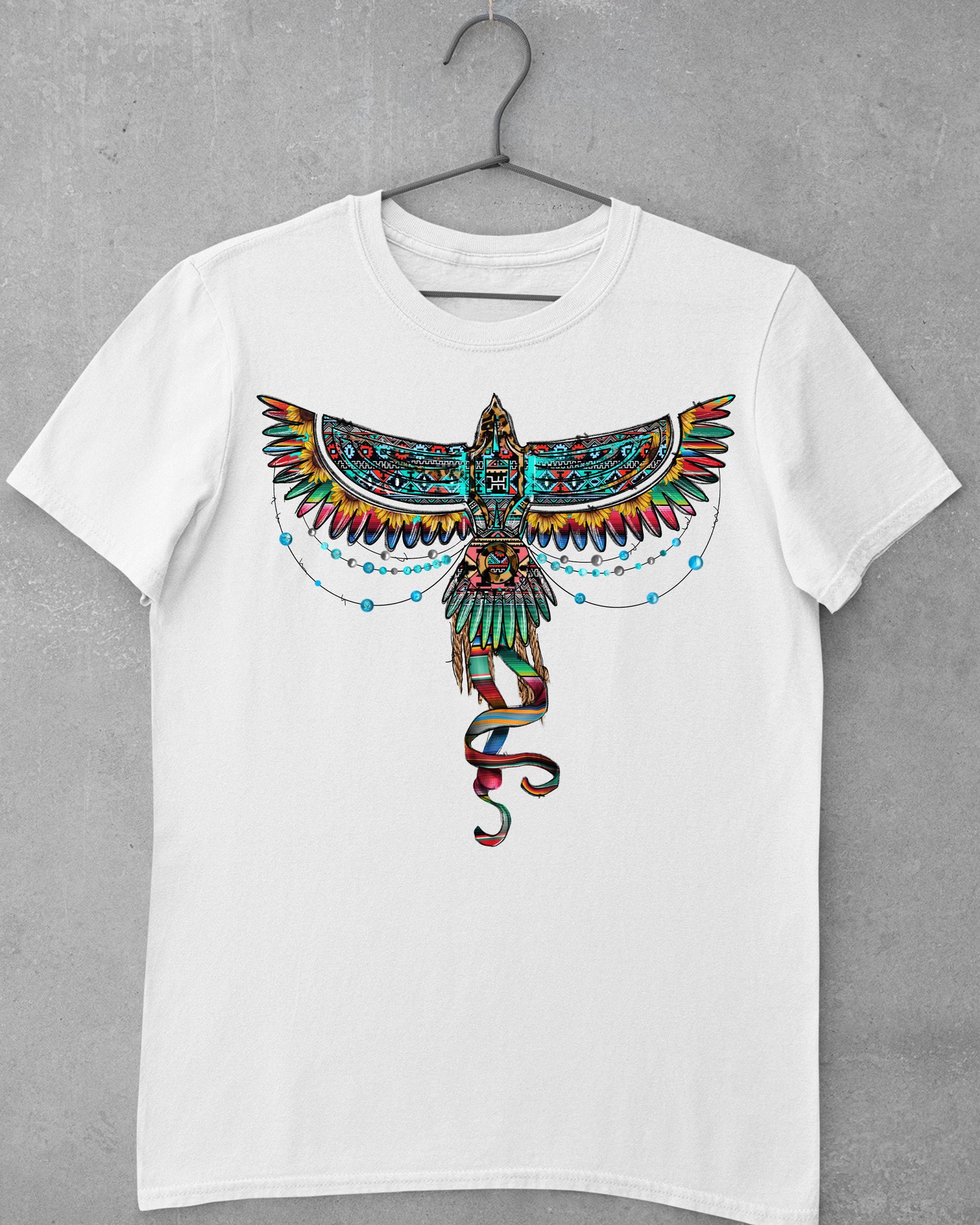 Aztec Serape Thunderbird Png Sublimation Design, Aztec Thunderbird Png ...