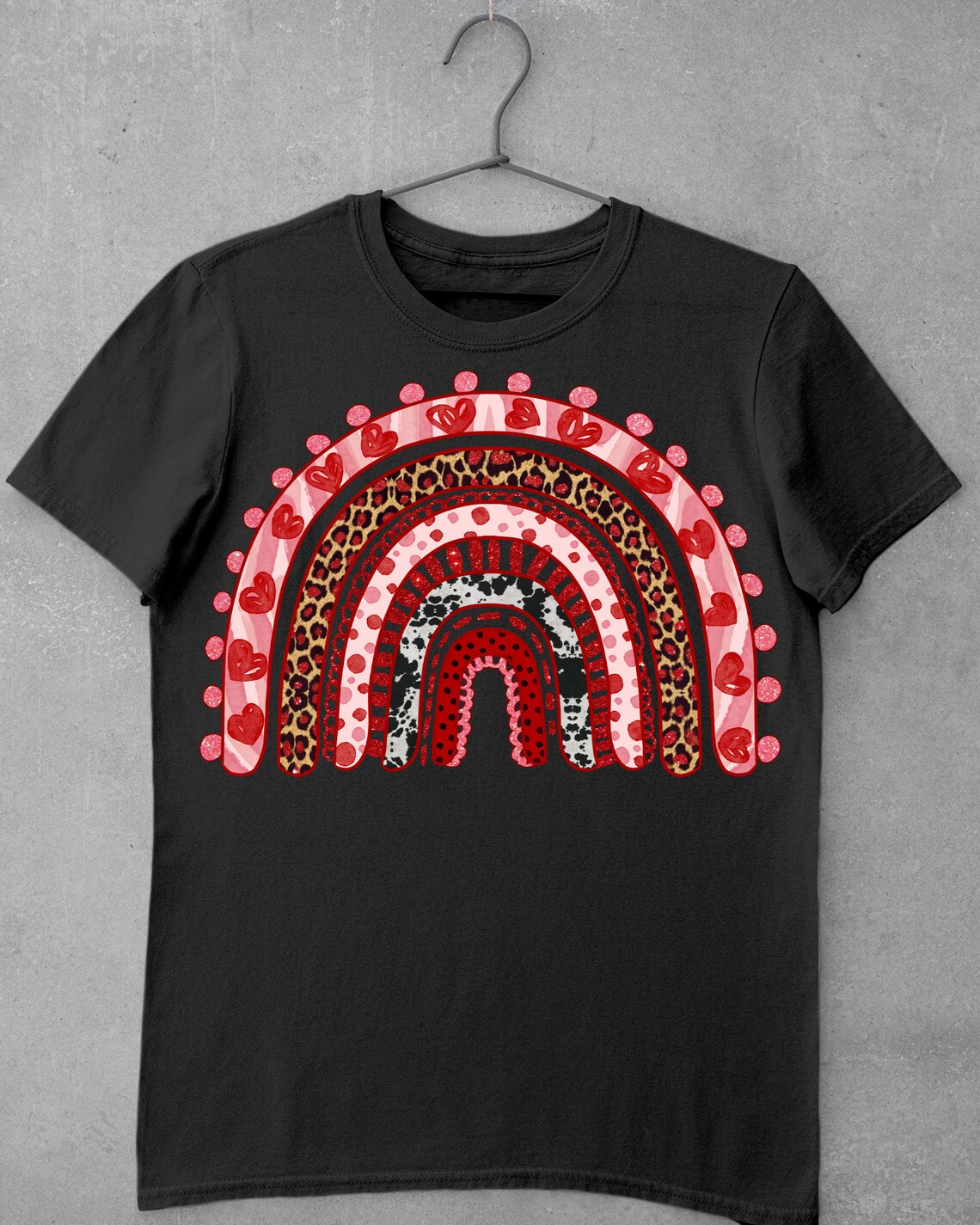 Valentine's Day Rainbow Png Sublimation Design Downloads | Etsy