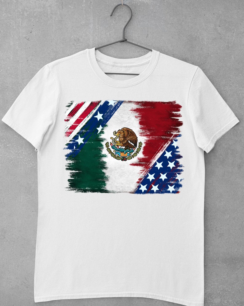Mexican With American Flag Sublimation Design Png Mexico Flag - Etsy